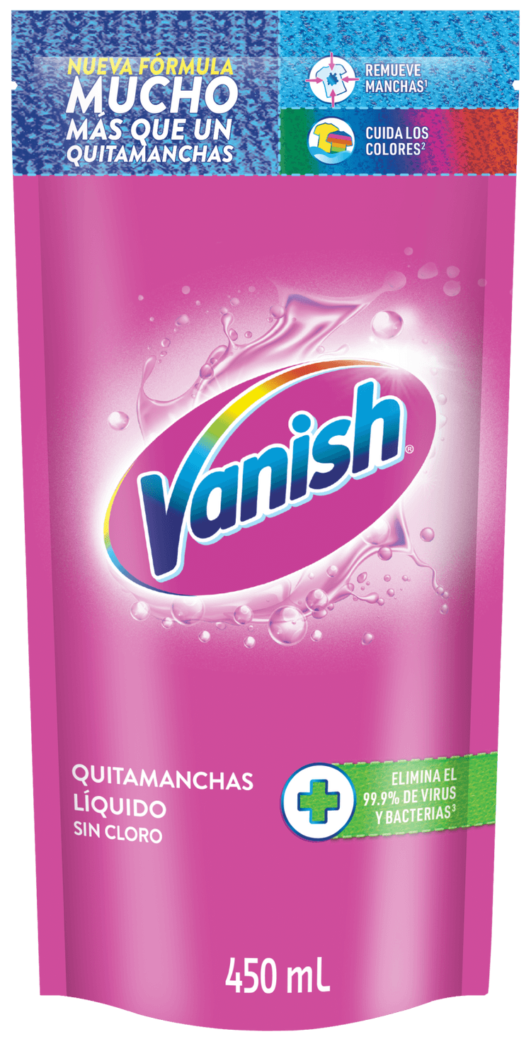 Vanish Líquido Rosa Desmanchador | Vanish