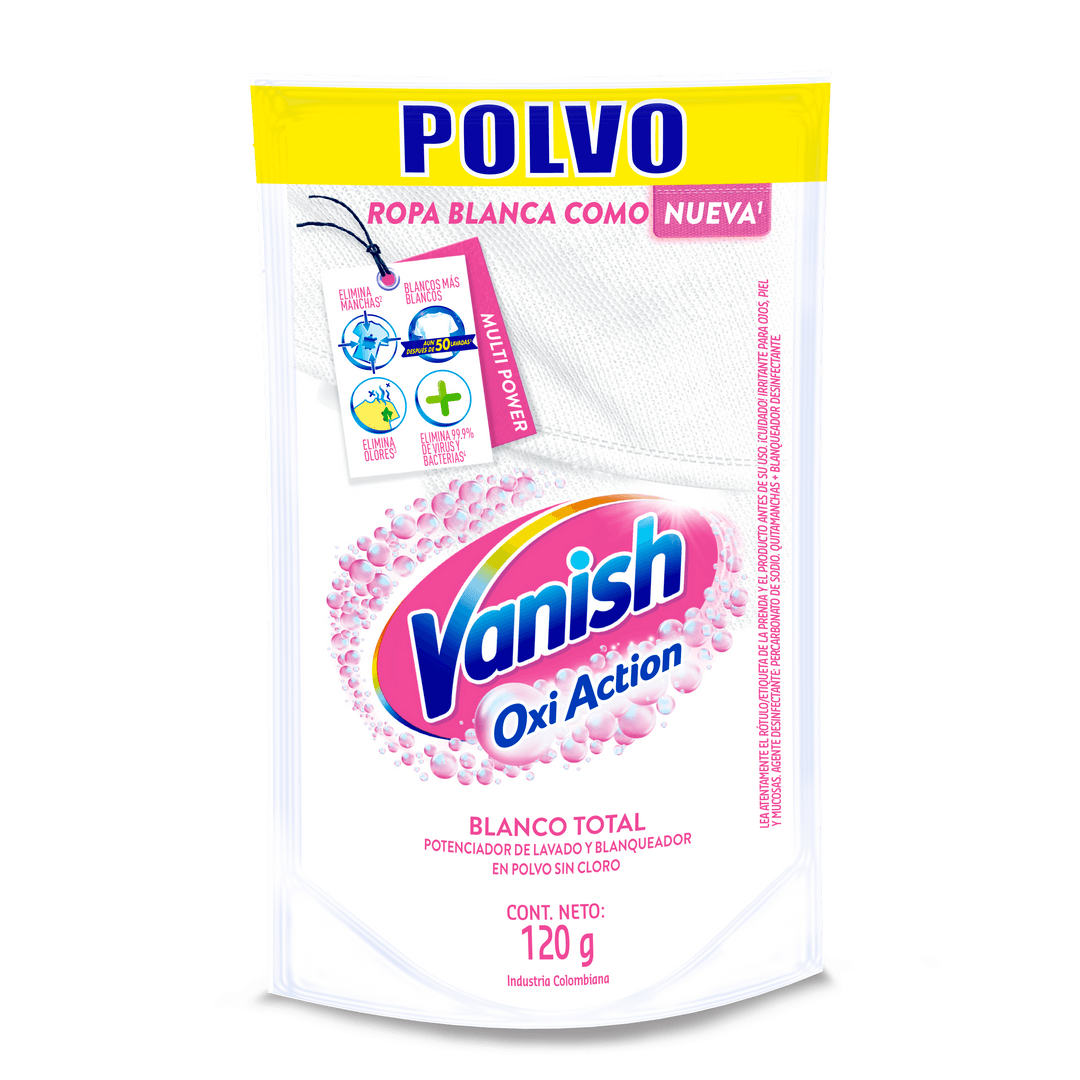 Desmanchador Oxi Action Polvo Blanco | Vanish