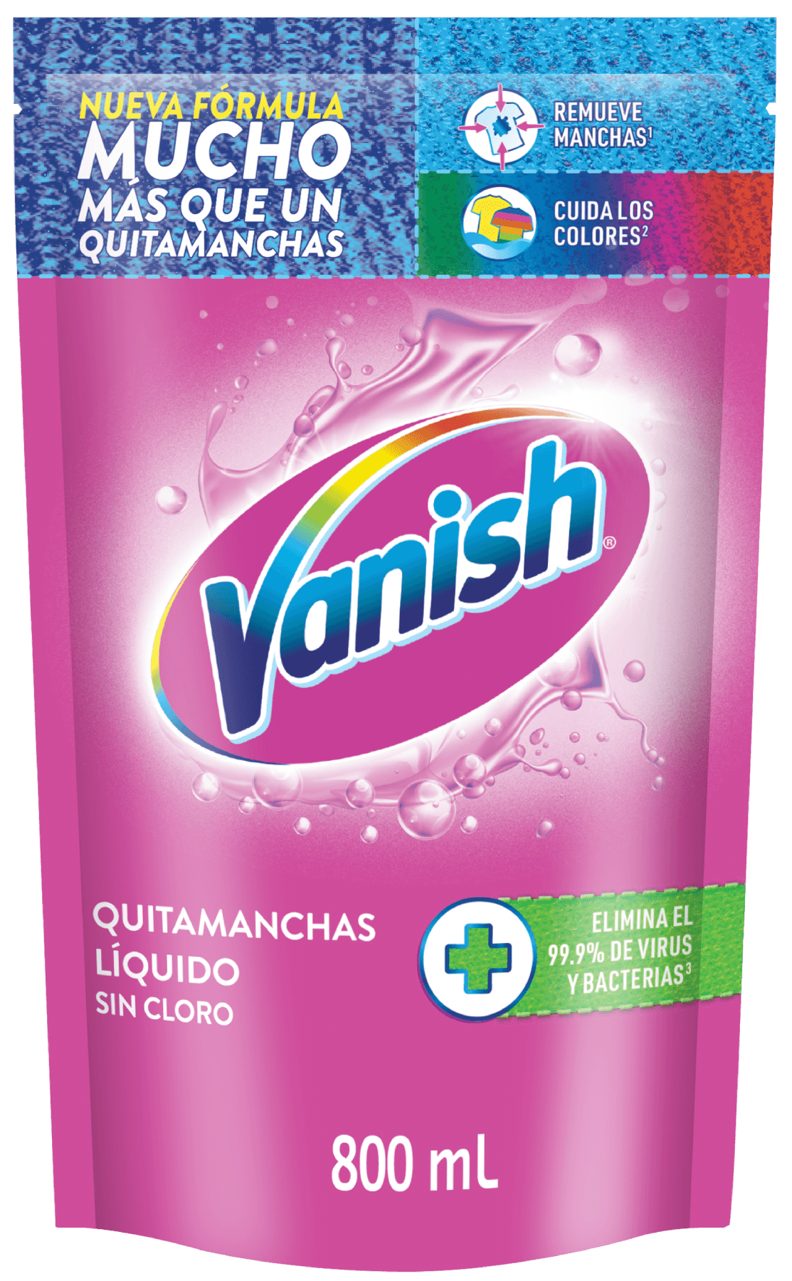 Vanish Líquido Rosa Desmanchador | Vanish
