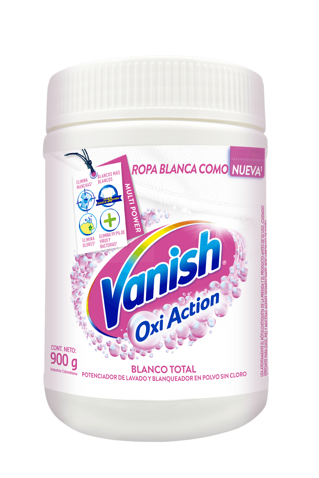 Desmanchador Oxi Action Polvo Blanco | Vanish