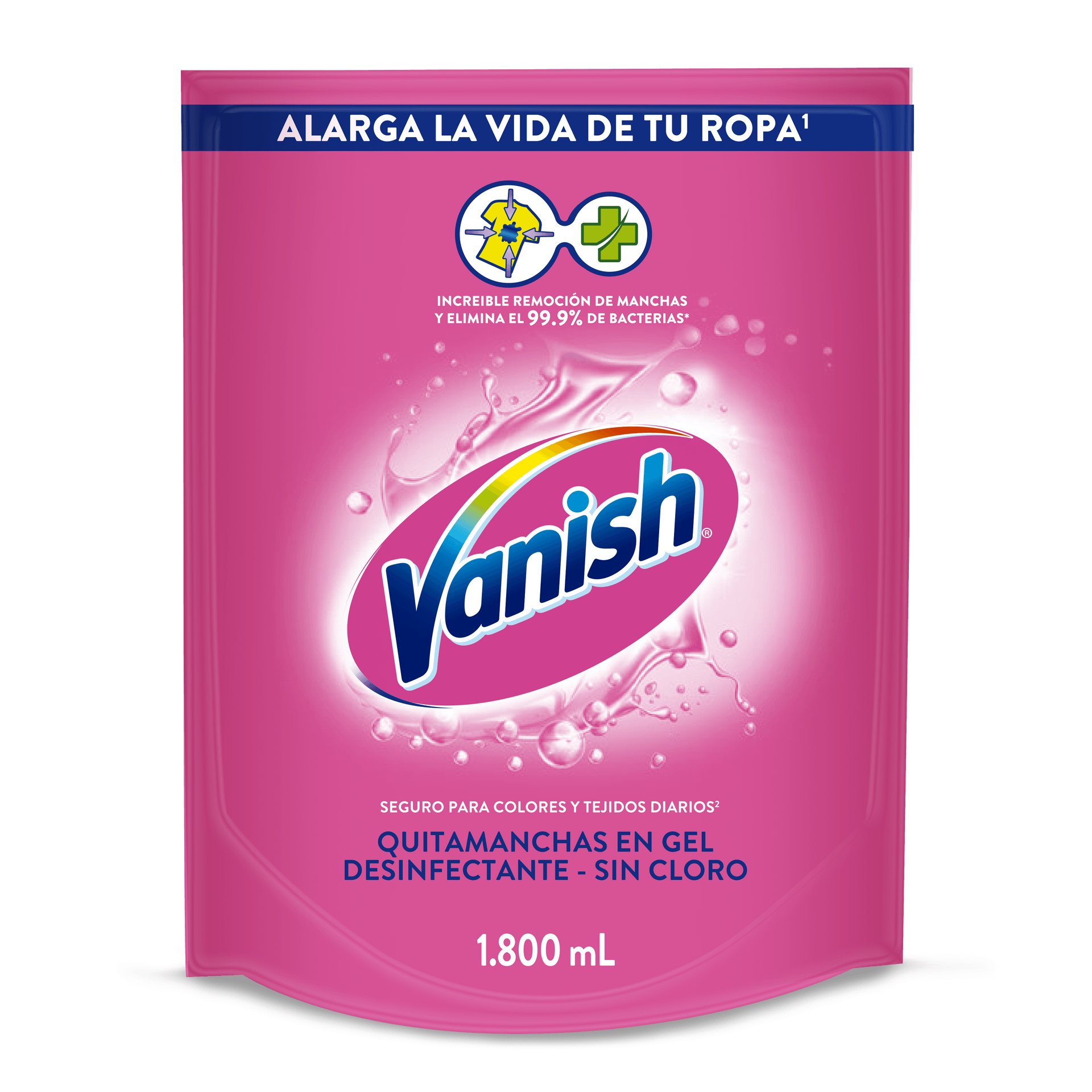 Vanish Líquido Rosa Desmanchador | Vanish Vanish Líquido Rosa Desmanchador | Vanish